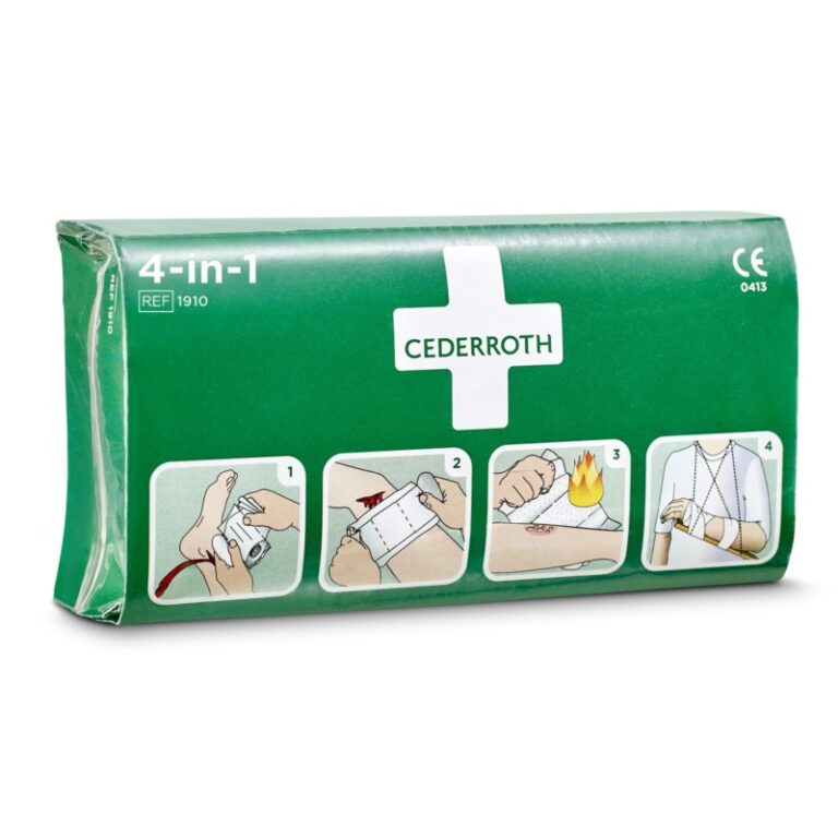 Cederroth • 4-i-1 Snabbt bandage • MEMIDOS